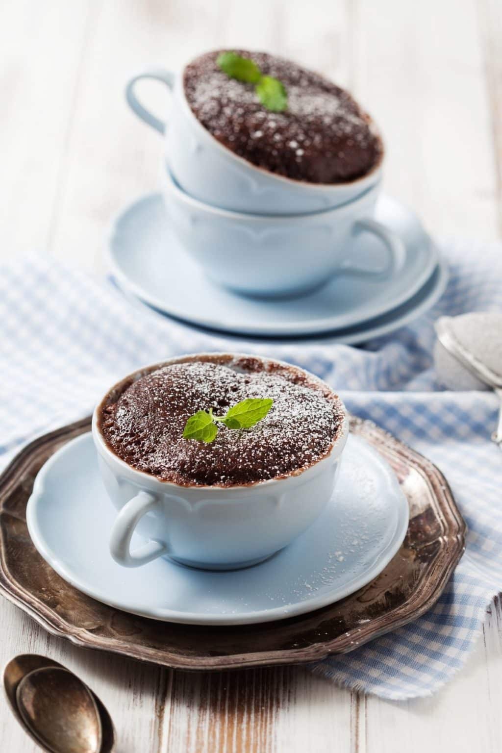Coconut Flour Chocolate Mug Cake - Clean Eating Kitchen