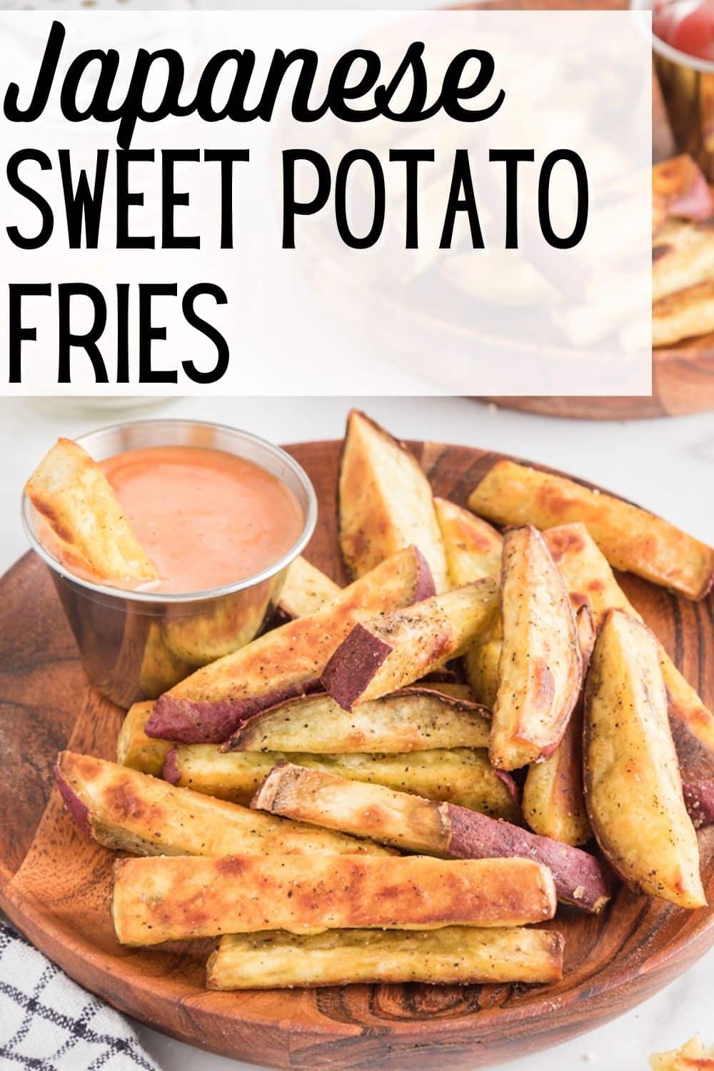 Japanese Sweet Potato Fries (Oven Baked) - Clean Eating Kitchen