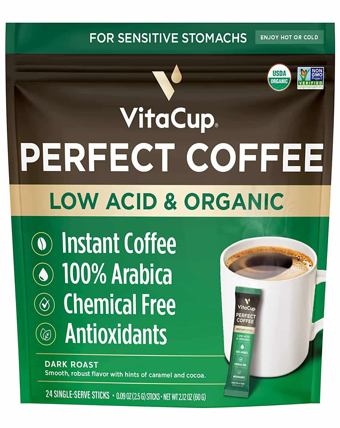 Low Acid Coffee Brands (For Sensitive Stomachs) - Clean Eating Kitchen