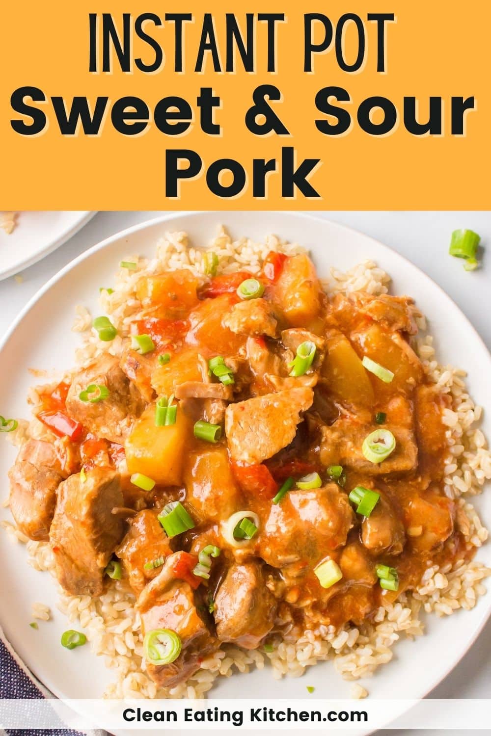 Instant Pot Sweet and Sour Pork - Clean Eating Kitchen