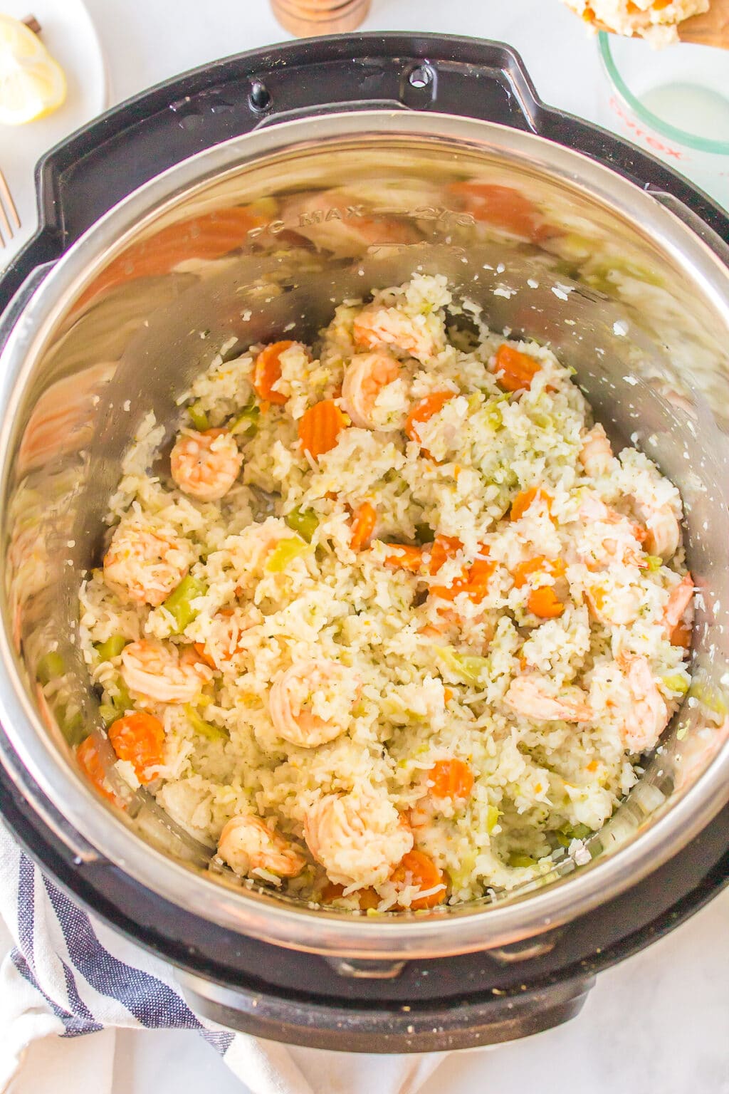 Instant Pot Shrimp and Rice - Clean Eating Kitchen