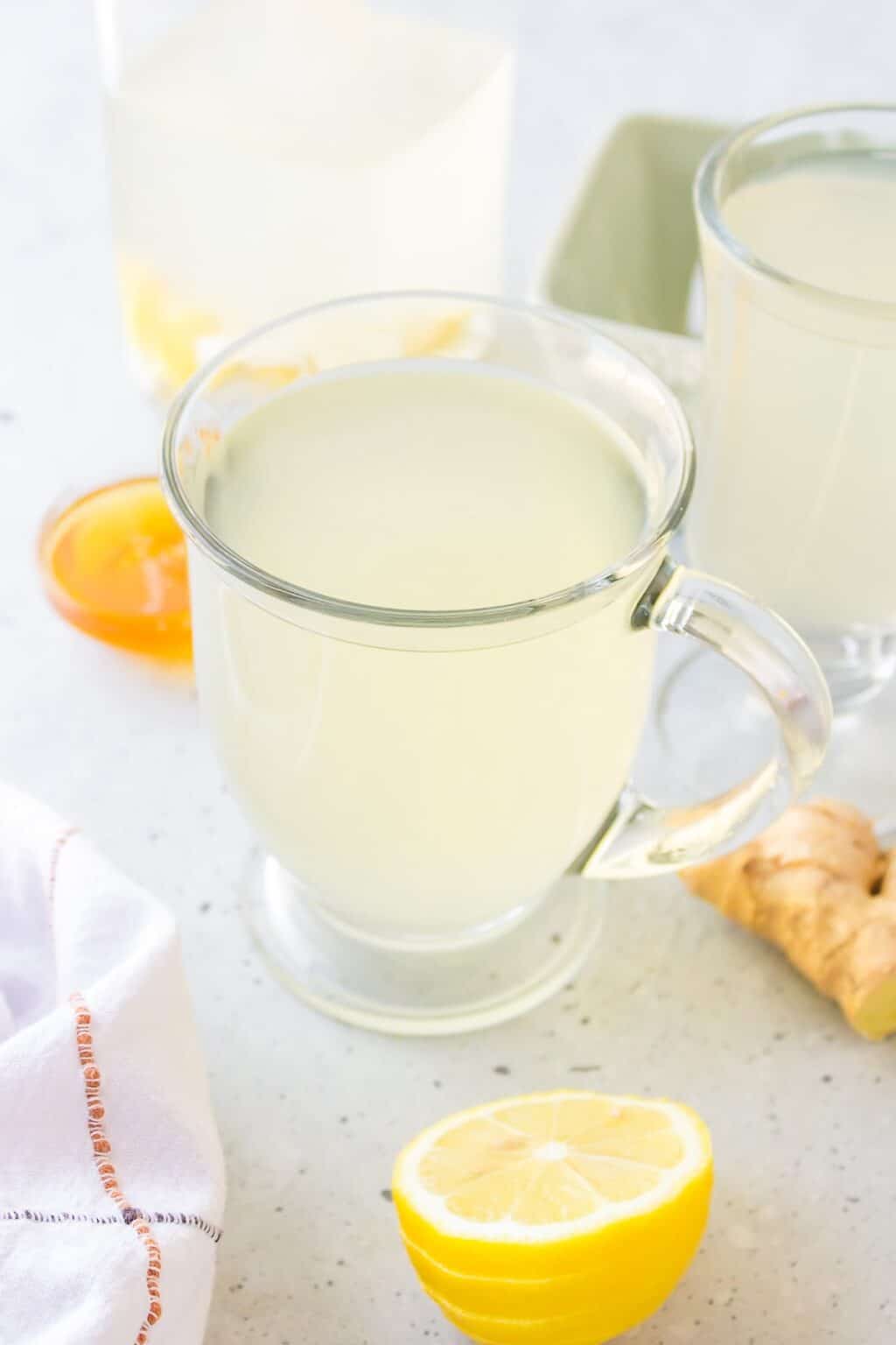 Garlic Tea Recipe With Honey and Lemon Juice - Clean Eating Kitchen