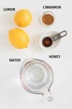 Lemon Cinnamon Water - Clean Eating Kitchen