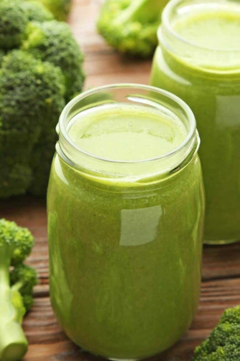 Broccoli Juice Recipe (Juicer or Blender) - Clean Eating Kitchen